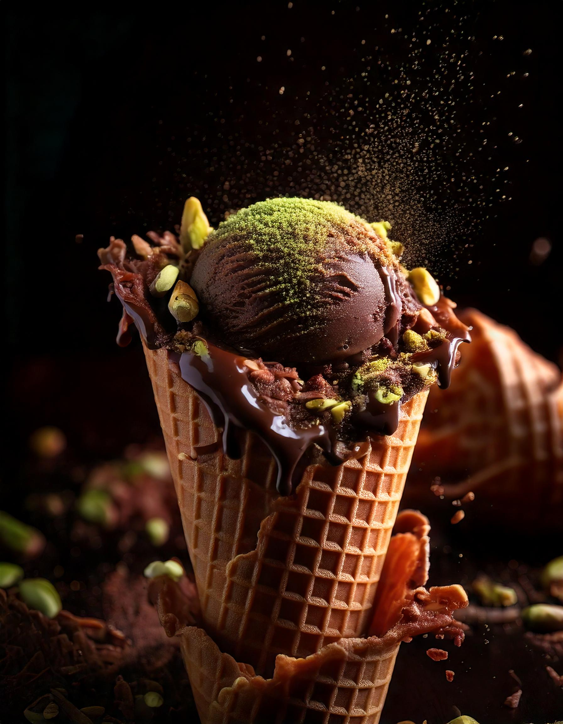 Inghetata Dubai Dark - Cremolinea